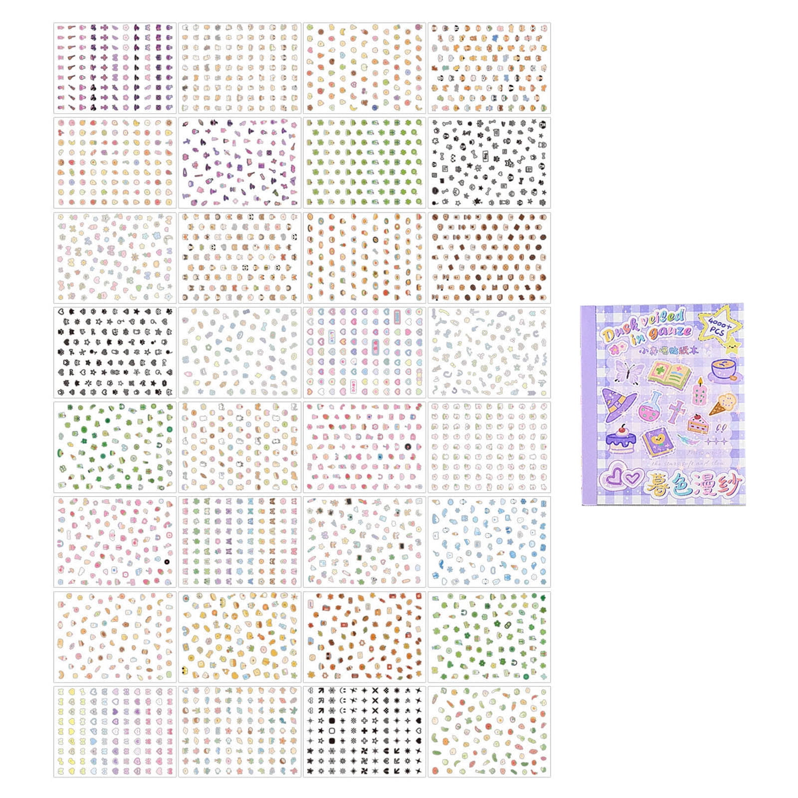 Creative Fun Sticker Book Featuring Tiny Cut Outs to Imagination ...