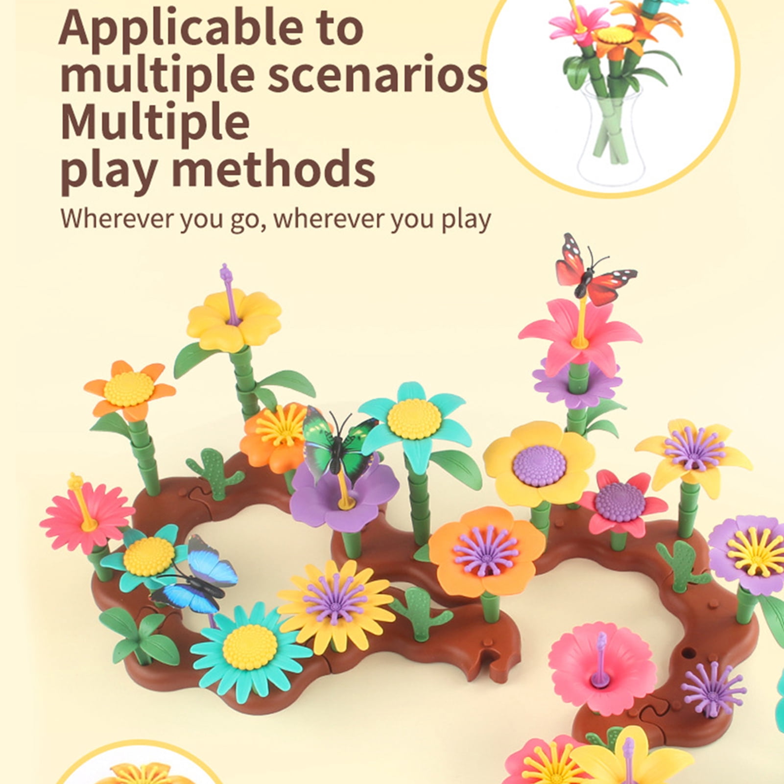 Creative Garden Toys - Block Set for Logical Thinking and Brain ...