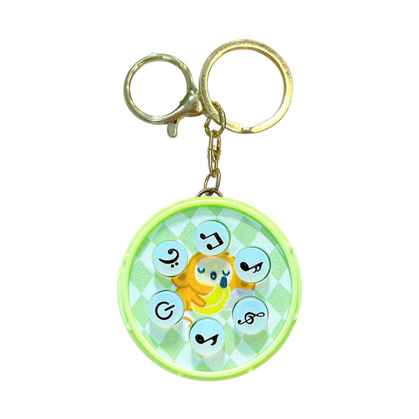 Creative Gift Keychain Featuring Drumming Game And Beating ABS ...