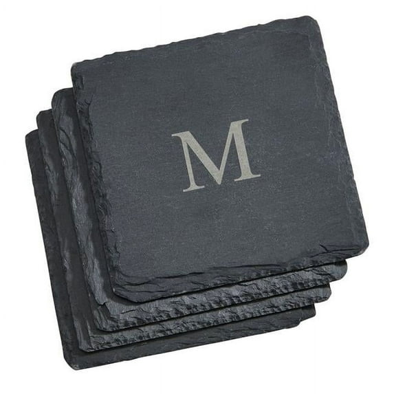 Creative Gifts 4 in. Square Slate Coasters - Set of 4 - Walmart.com