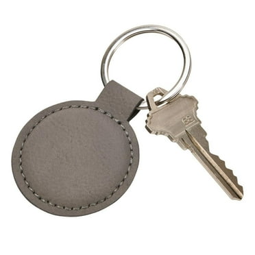Contemporary Home Living 2" Star-Shaped Nickel-Plated Key Chain With ...