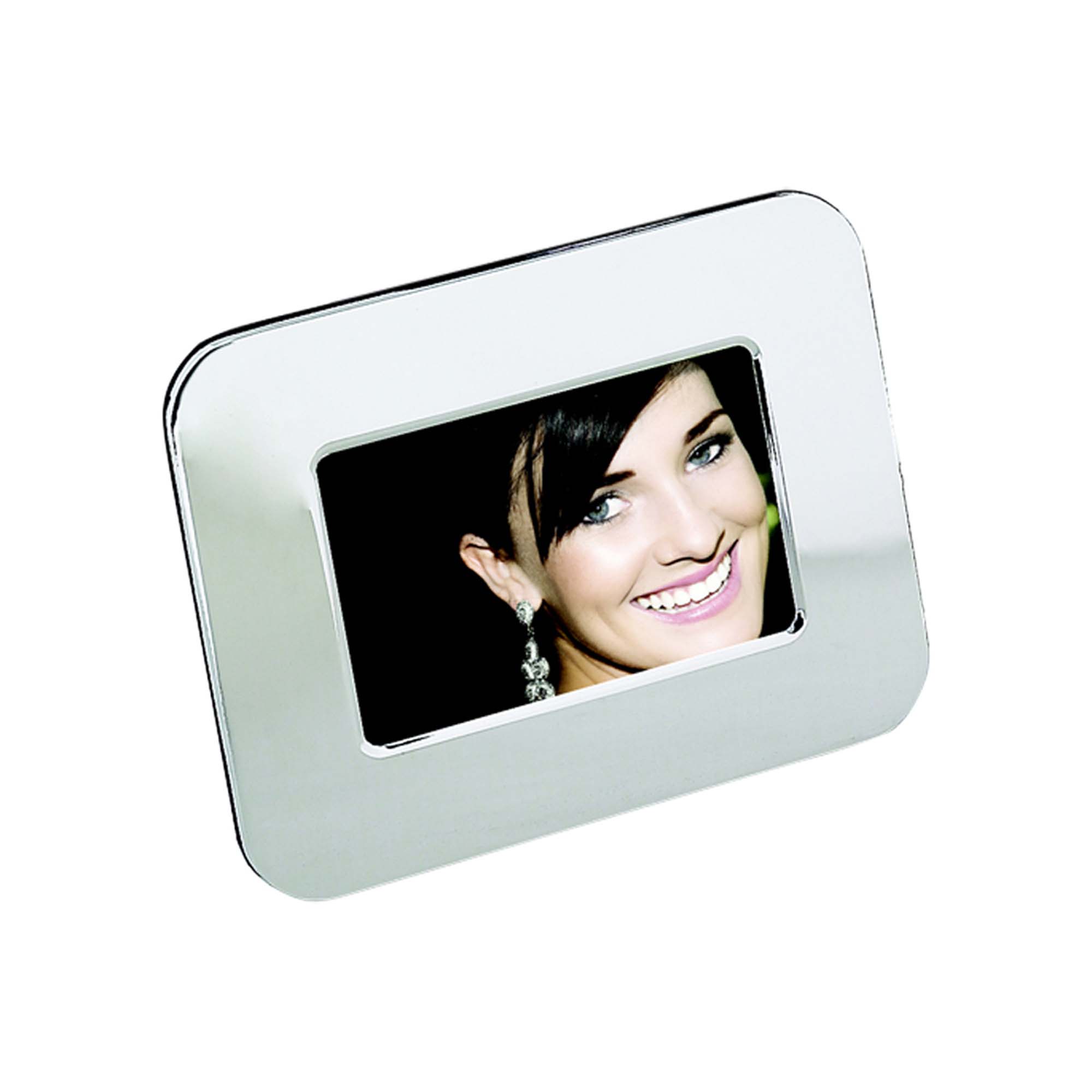 13.25" x 10.75" Rectangular Silver Bordered Photo Frame - Walmart ...