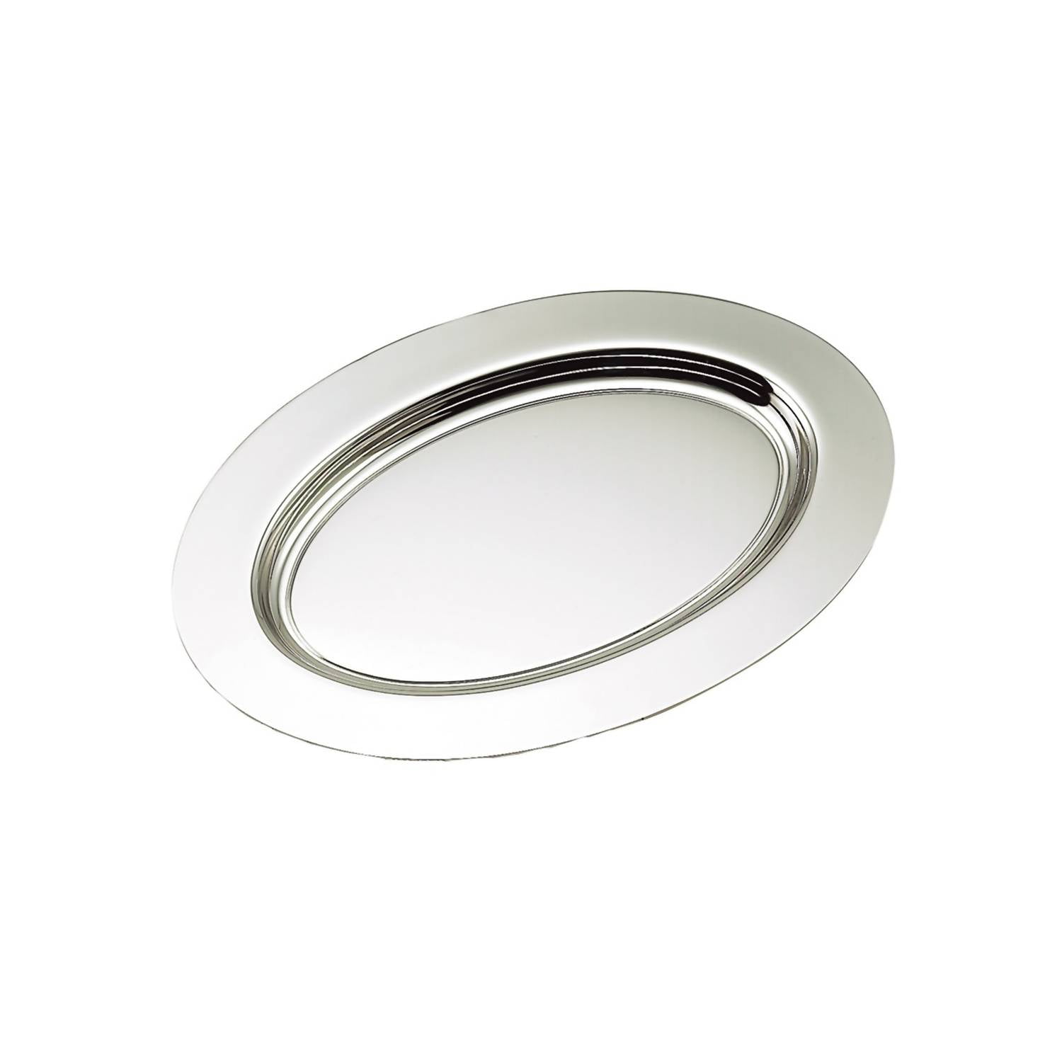 Creative Gifts International Oval Nickel-Plated Tray - 6" - Walmart.com