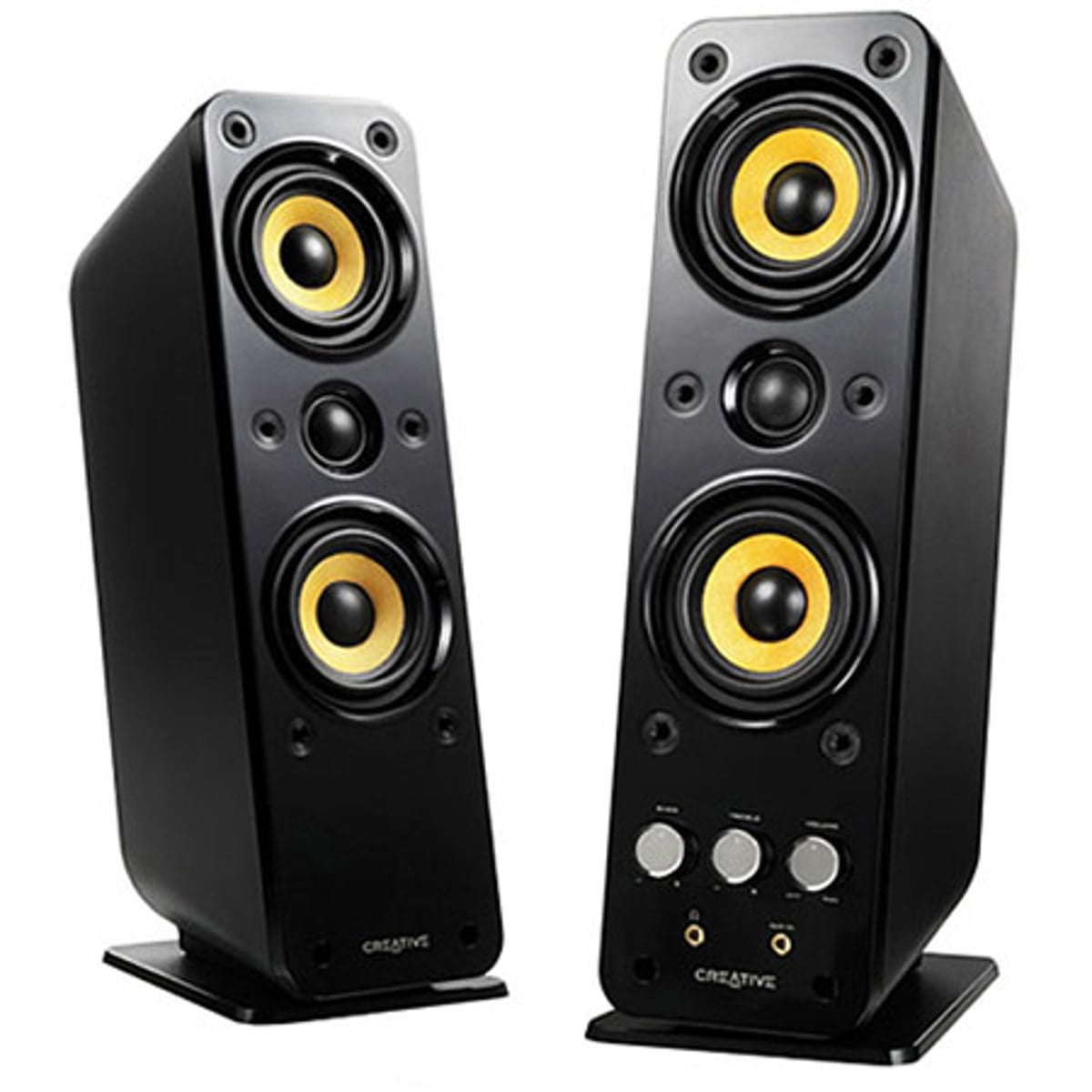 Creative GigaWorks T40 Series II Desktop PC Stereo Speaker System, AUX ...