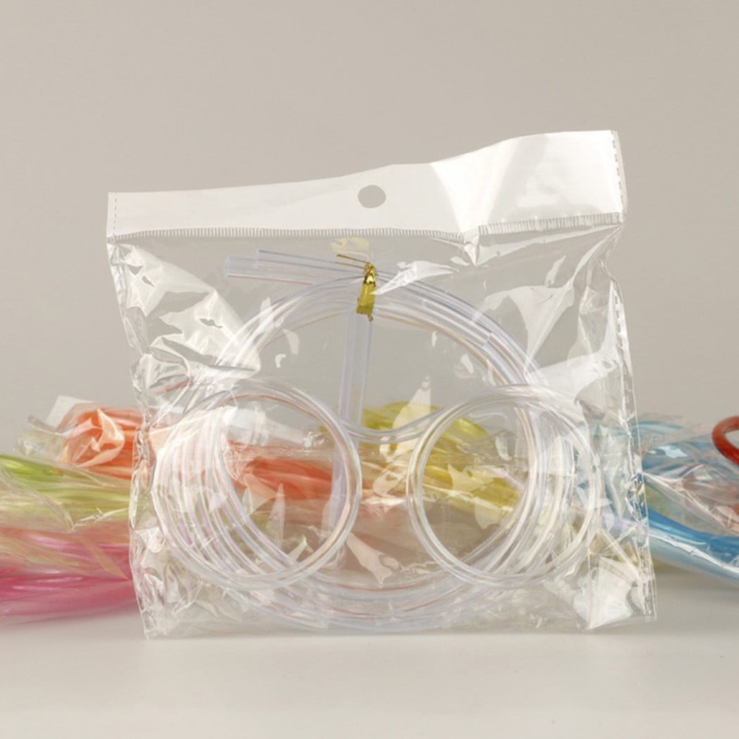 Creative Glasses And Beard Straws Crazy Funny Plastic Art Straws ...