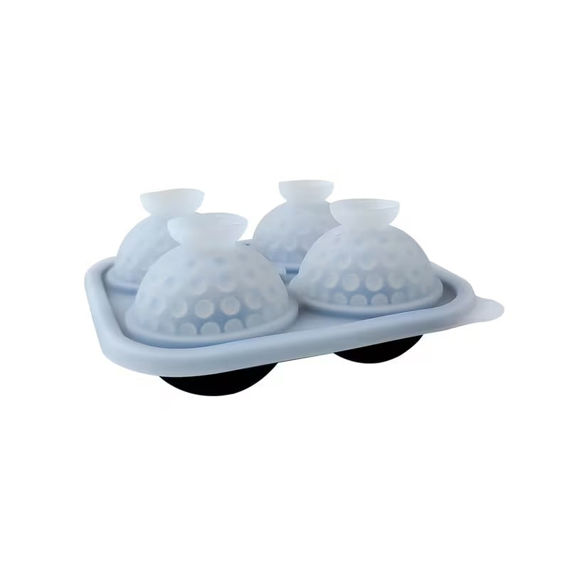 Creative Golf Ball Ice Tray - Silicone Ice Mold for Easy Release ...