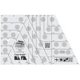 Creative Grids Lazy Angle Ruler for Shape Cut Craft Sewing - Walmart.com
