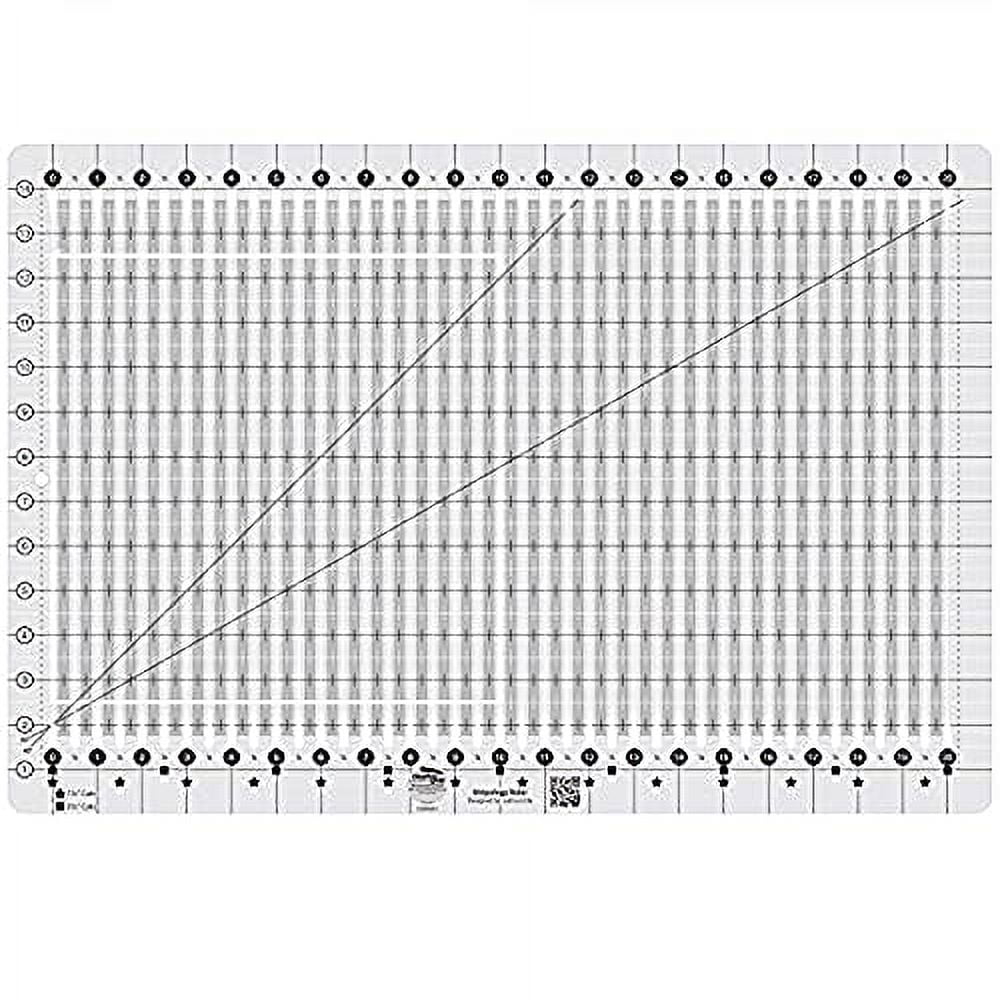 Creative Grids Stripology Slotted Quilting Ruler Template CGRGE1 ...