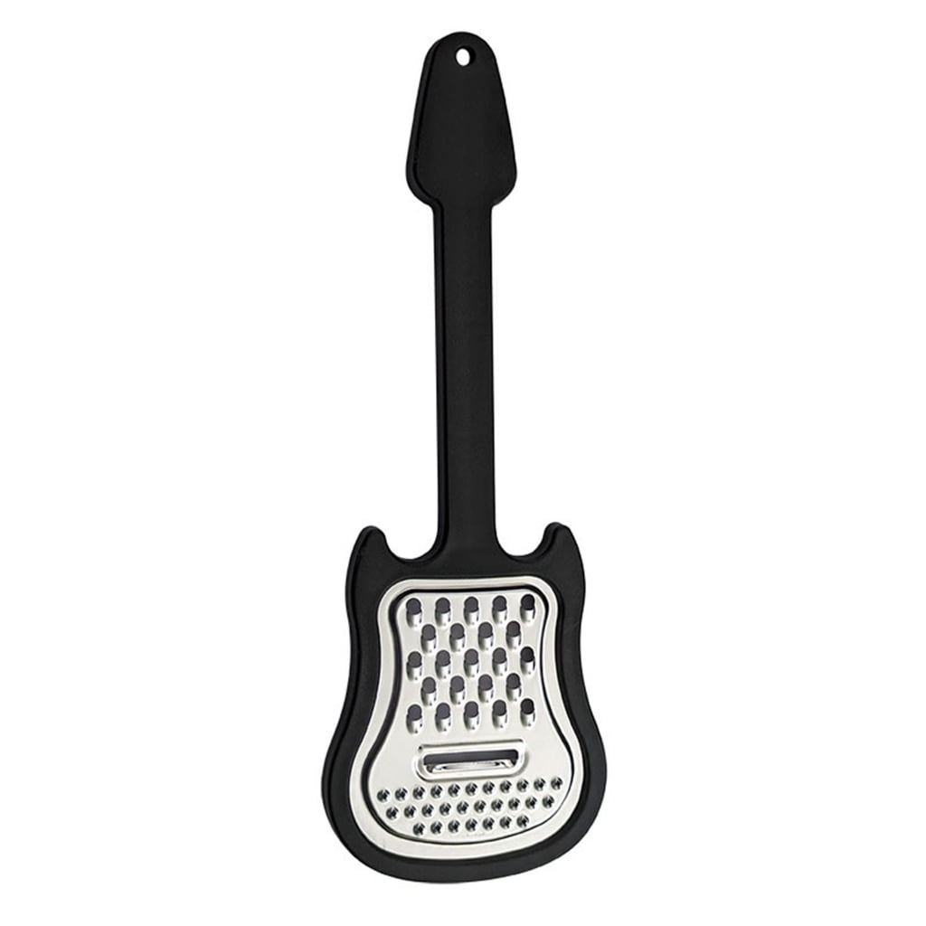 Creative Guitar Shape Sturdy Stainless Steel Cheese and Food Grater ...
