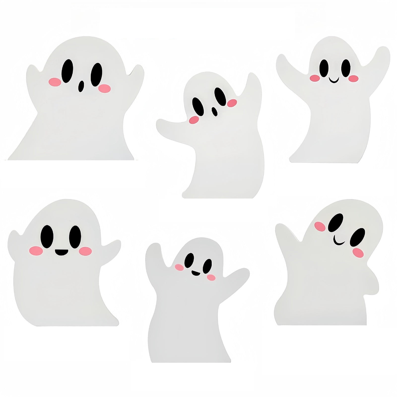 Creative Halloween Party Decorations Ghost Halloween Tiered Tray Stand ...