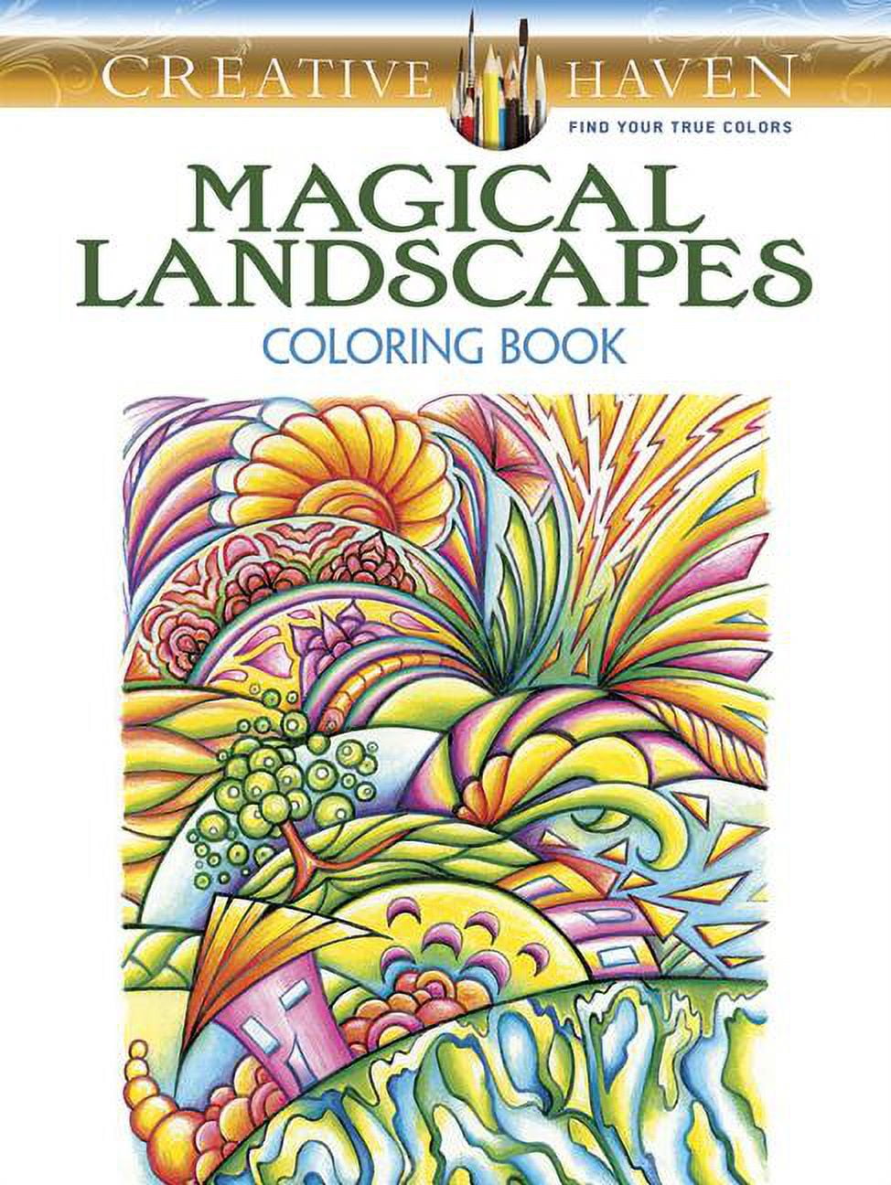 Creative Haven Coloring Books: Creative Haven Magical Landscapes ...