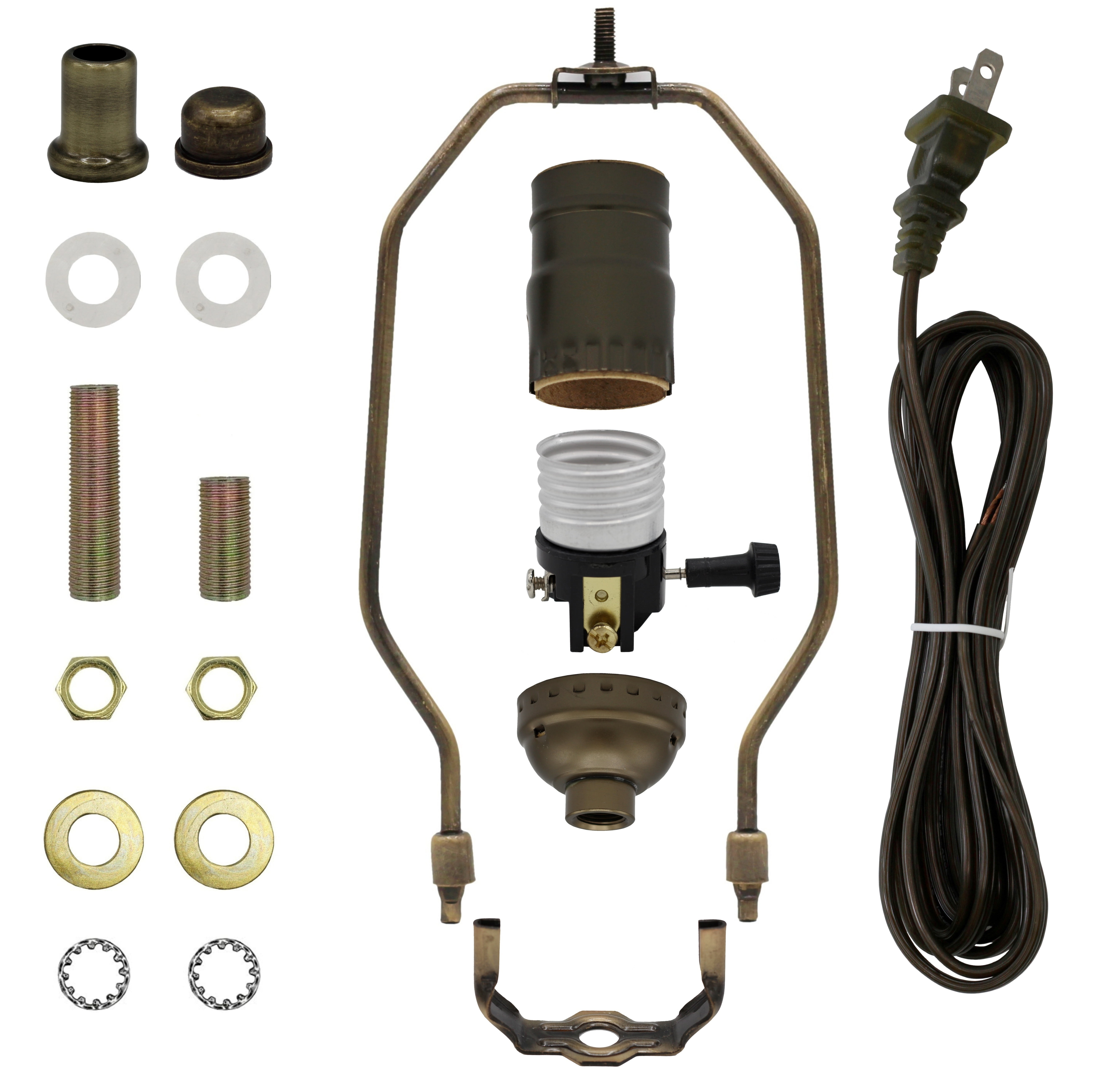 DIY Lamp Repair Kit - Premium Parts for Rewiring Antique Lamps ...