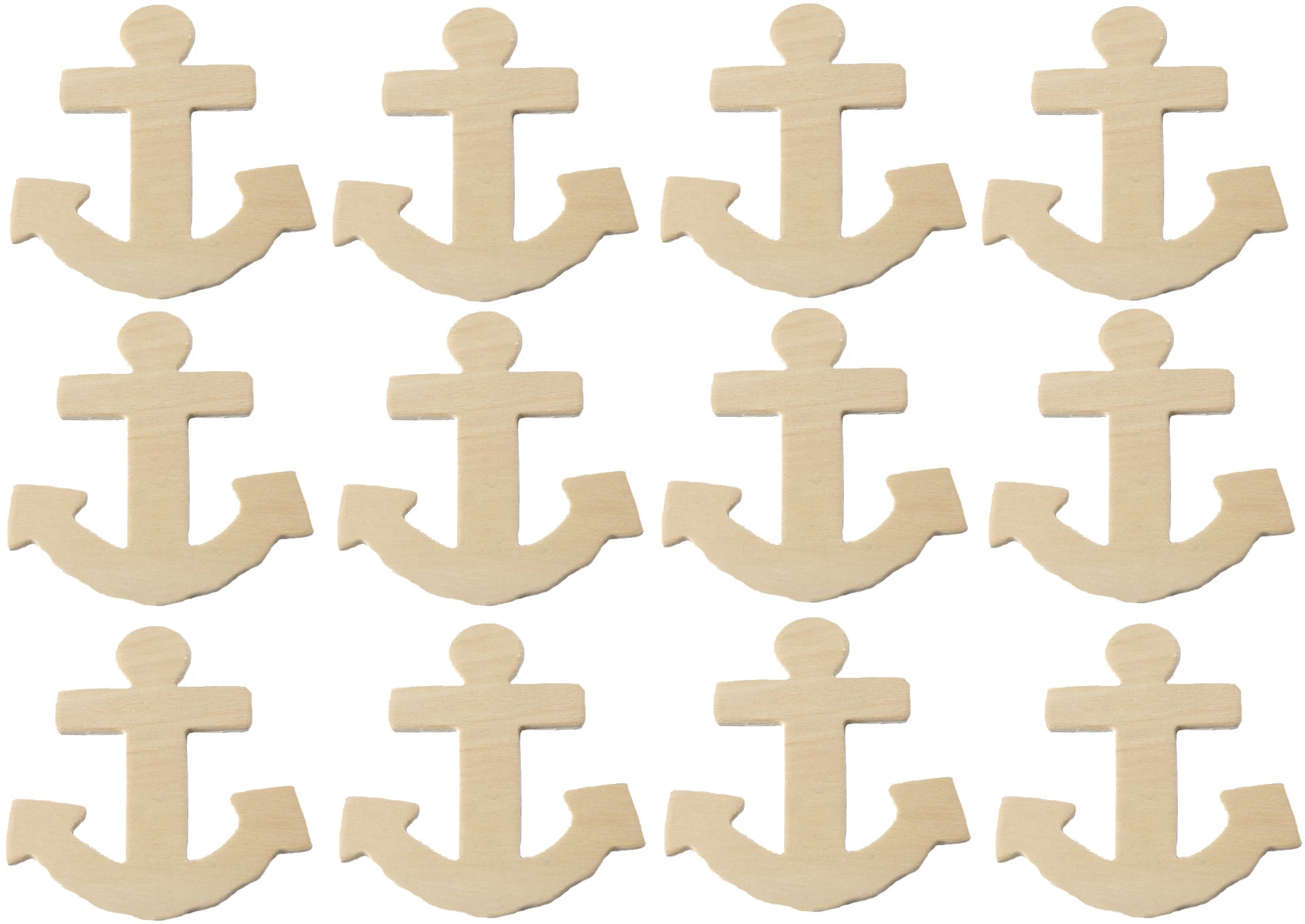Creative Hobbies® 4 Inch Unfinished Wooden Shapes - Ready to Paint or ...
