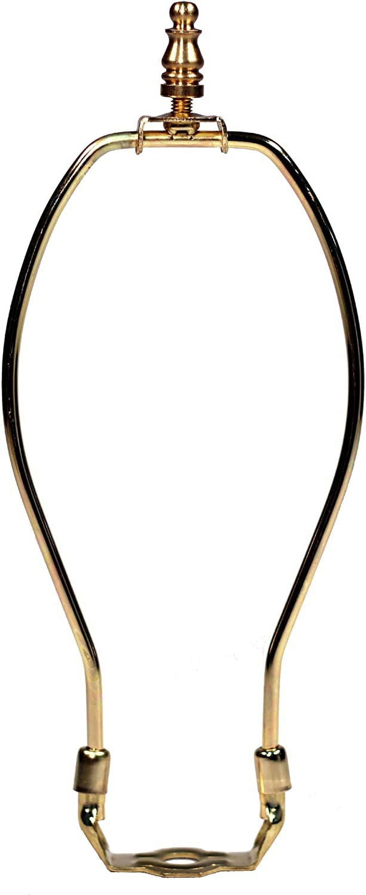 Creative Hobbies® 8 Inch Lamp Harp Kit - Gold Finish | Regular Weight ...