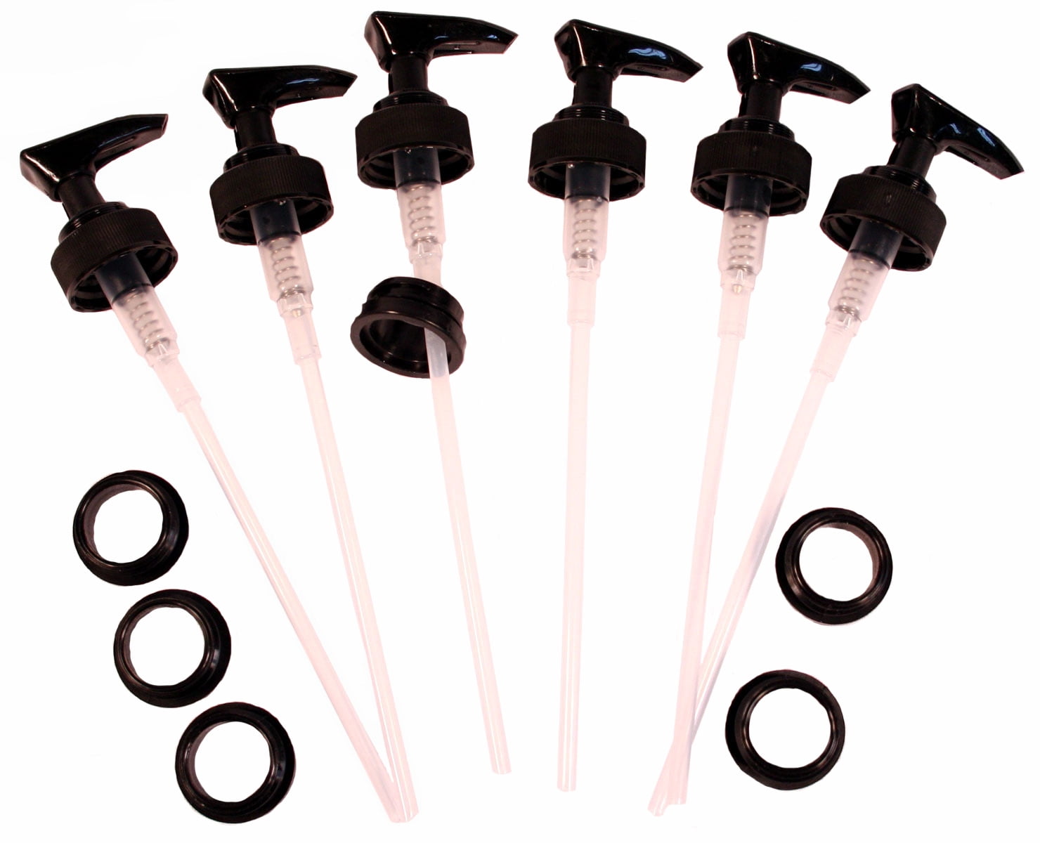 Creative Hobbies Black Plastic Dispenser Pumps with Screw Collars ...