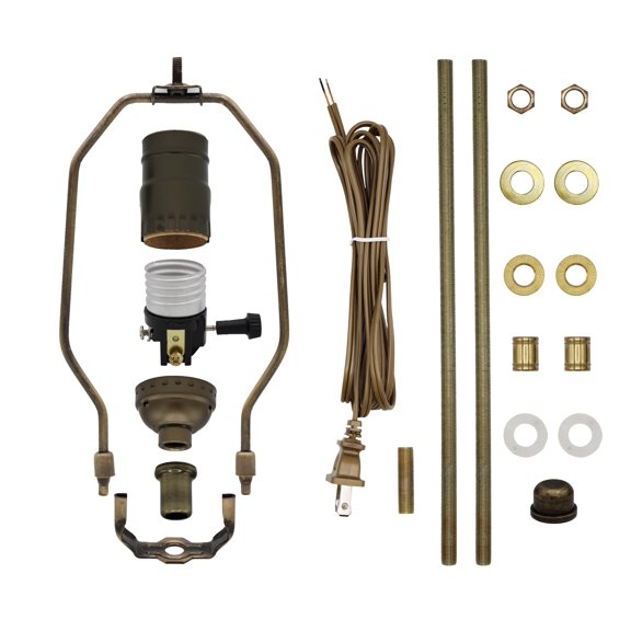 Creative Hobbies Make a Lamp or Repair Kit with Essential Hardware and ...