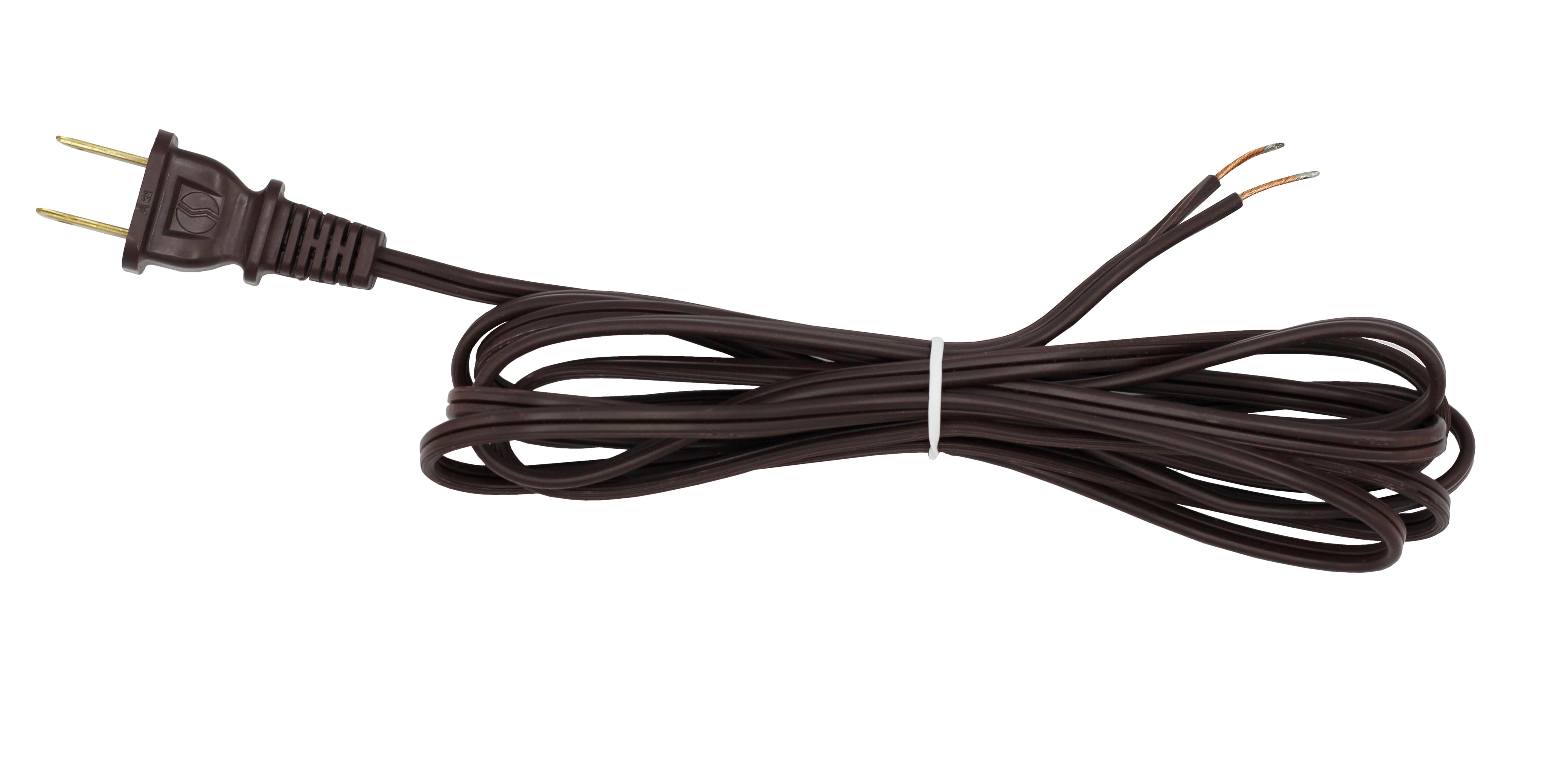 Creative Hobbies Brown Lamp Cord, 8 Foot Long, Replacement Lamp Cord ...