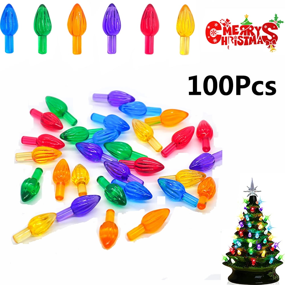 Creative Hobbies Ceramic Christmas Tree Replacement Lights, Medium ...