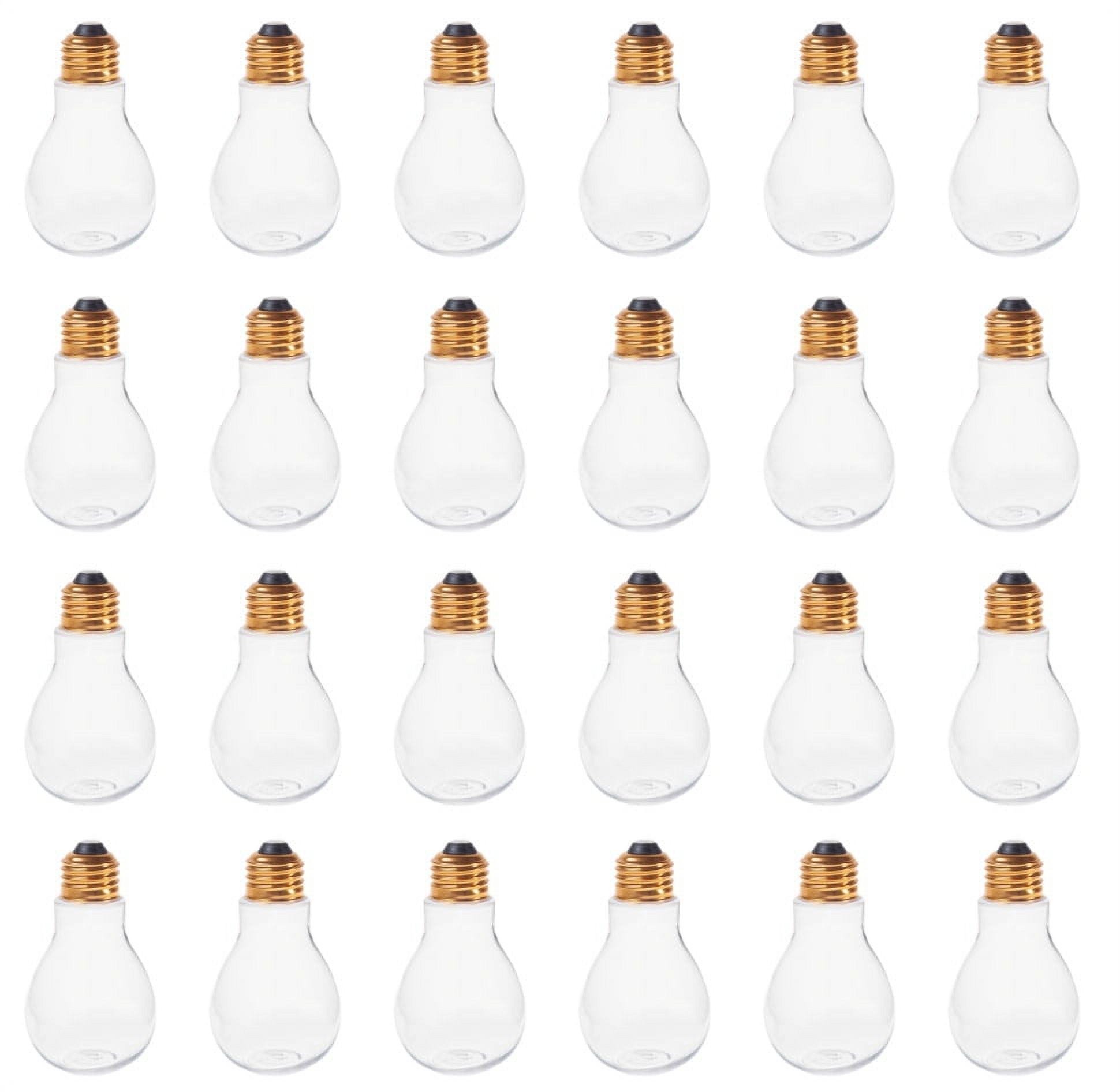 Creative Hobbies® Clear Fillable Plastic Light Bulbs – DIY Crafts ...