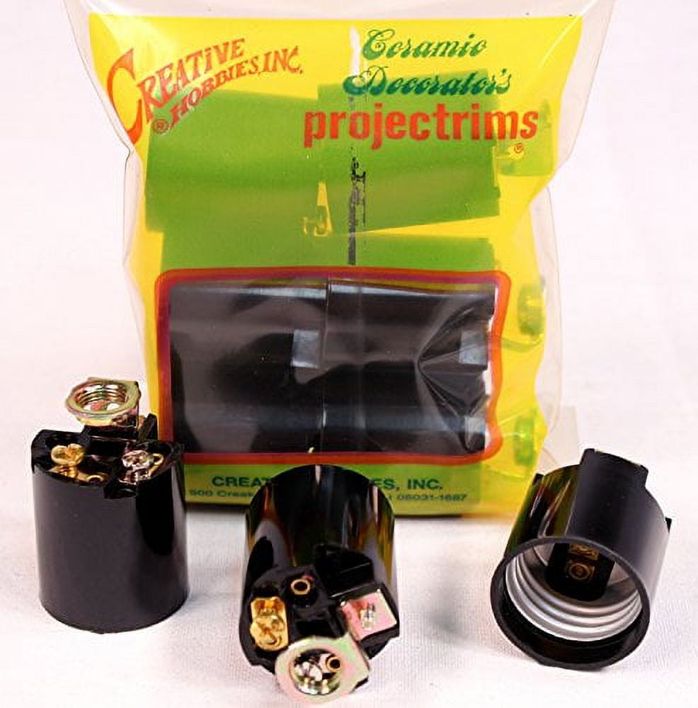Creative Hobbies ELT5561A Phenolic (Bakelite) Medium Base E26 Fixture ...