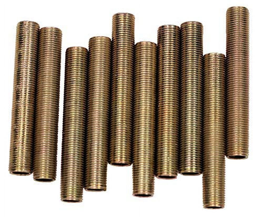 Creative Hobbies ELY1097 - Steel All Thread Lamp Pipe Nipples - 4 Inch ...