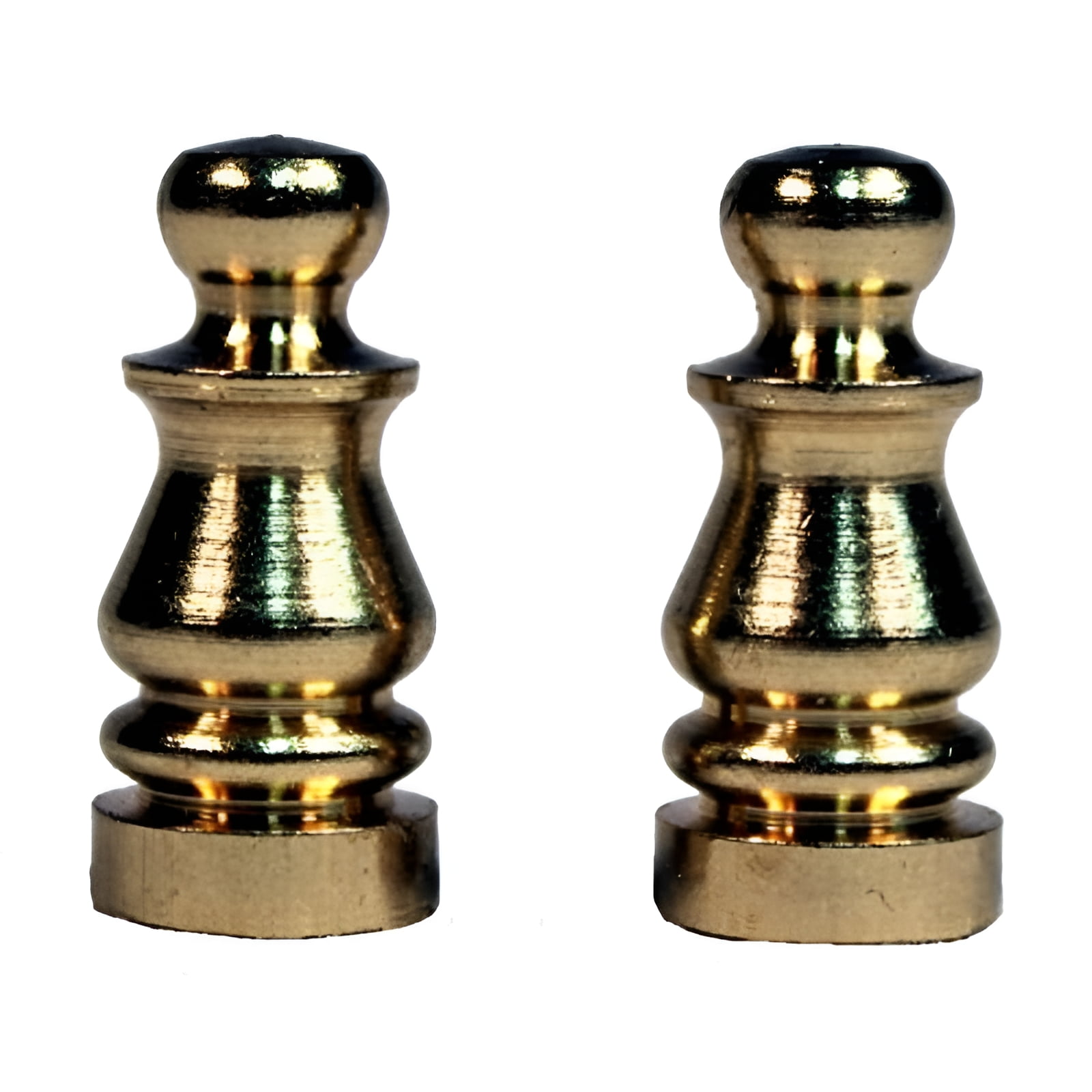 Creative HobbiesÂ® ELY505 Solid Brass Finial for Lamp Shades 1 Inch ...