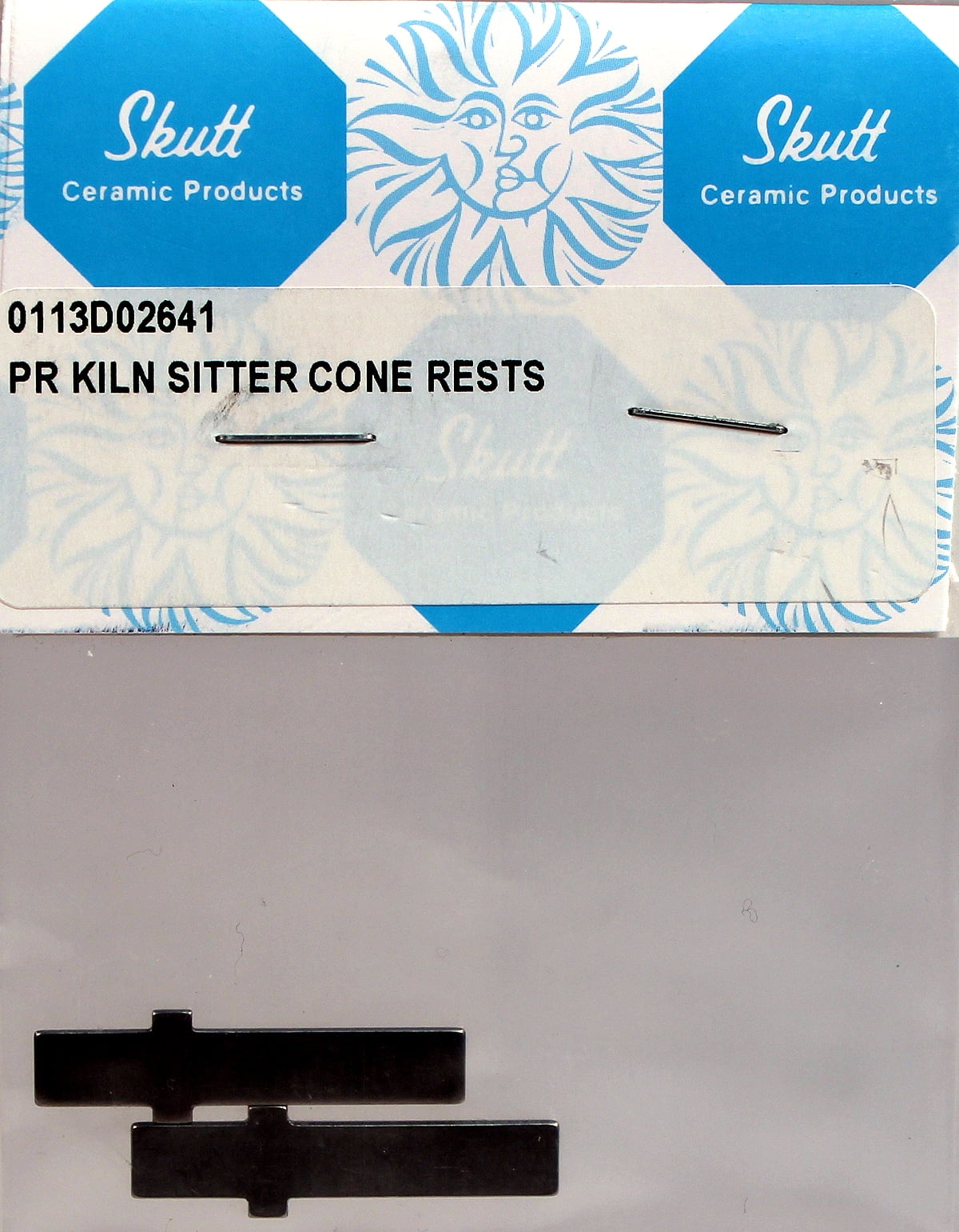 Creative Hobbies Kiln Cone Support Bars, Set of 2 - 1.35" Long x .35 ...