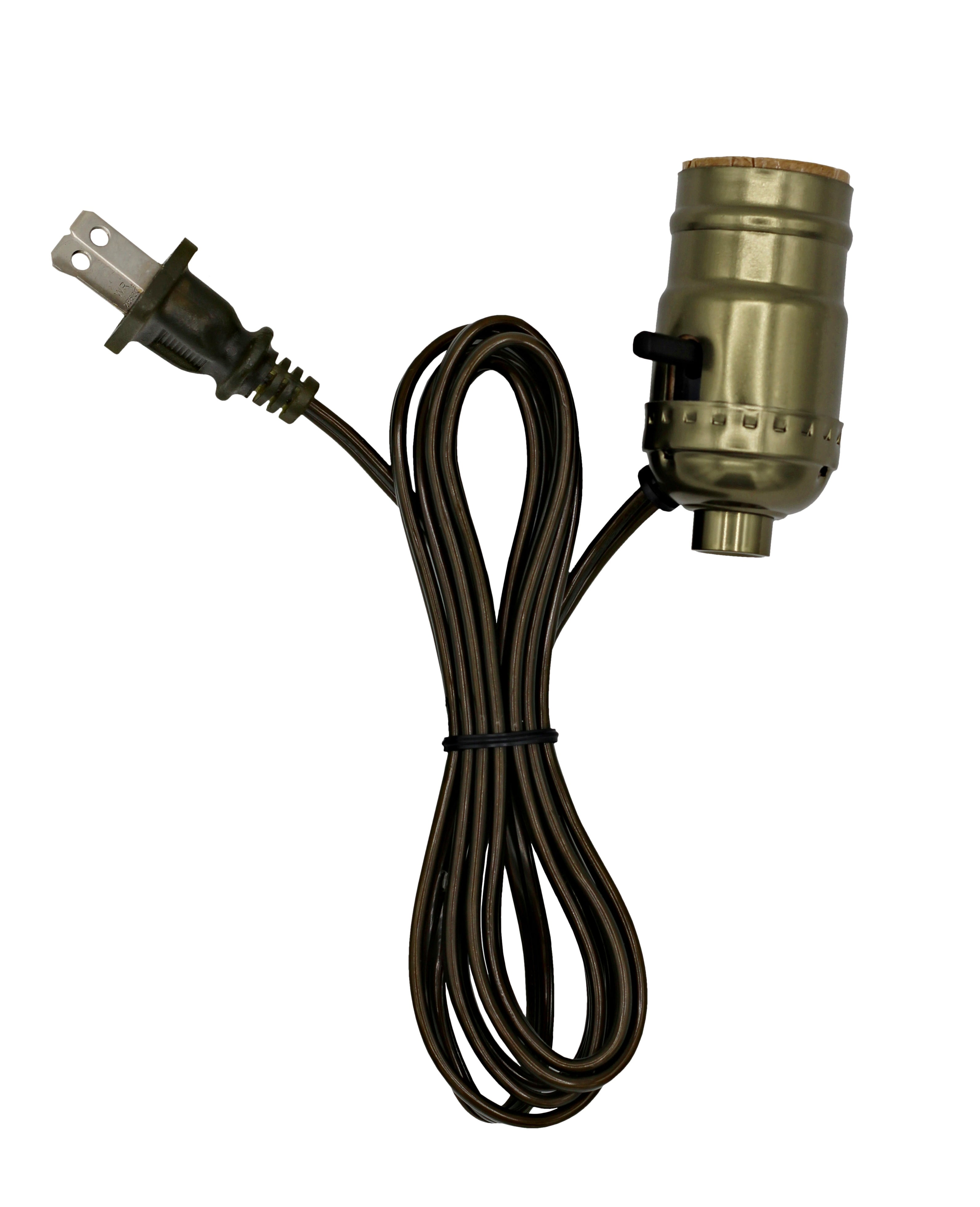 Creative Hobbies M995A Electric Lamp Repair Kit - Antique Brass Plated ...