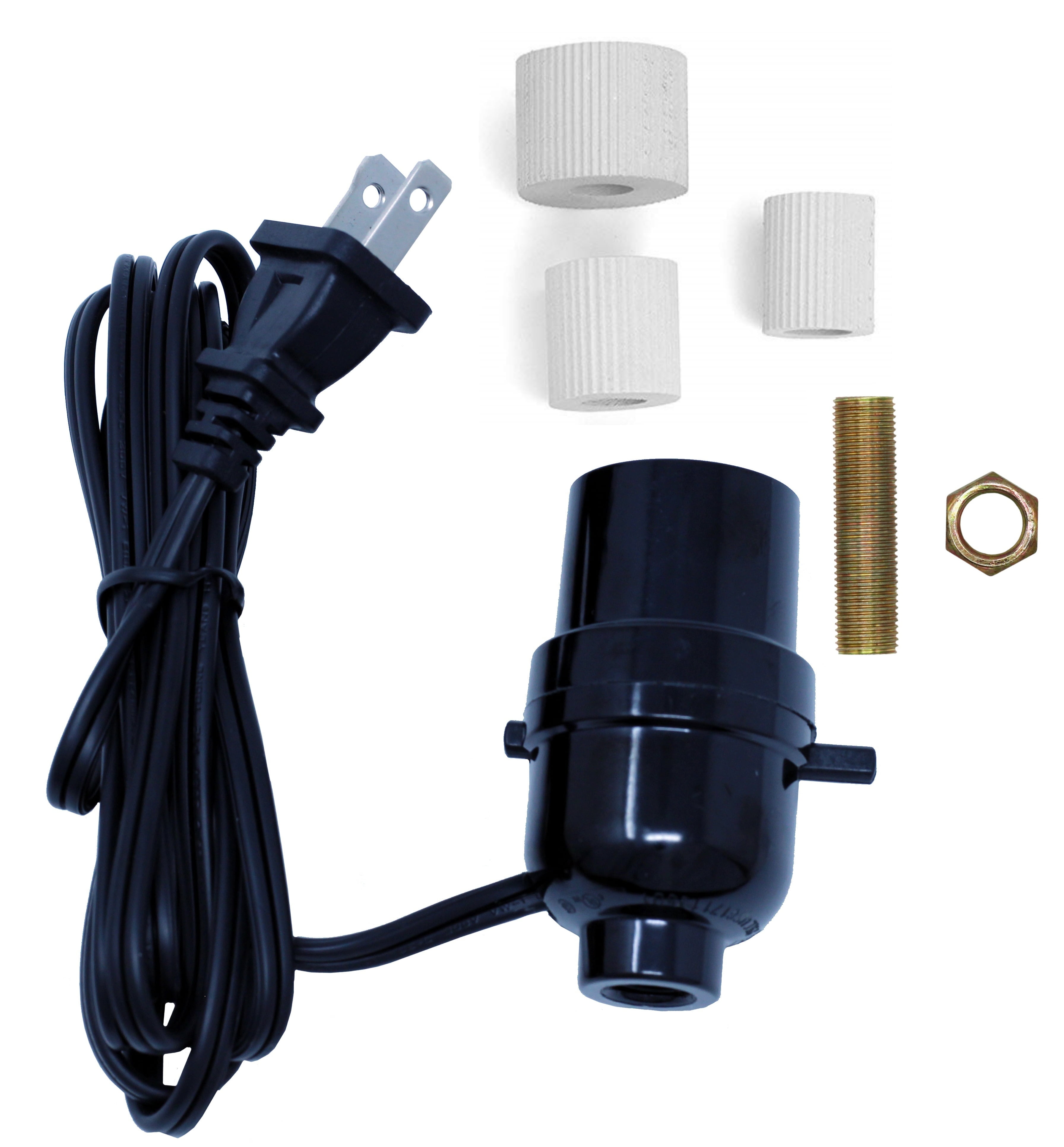 Creative Hobbies M995K-M38 Black Multi Size Lamp Wiring Kit for Wine ...