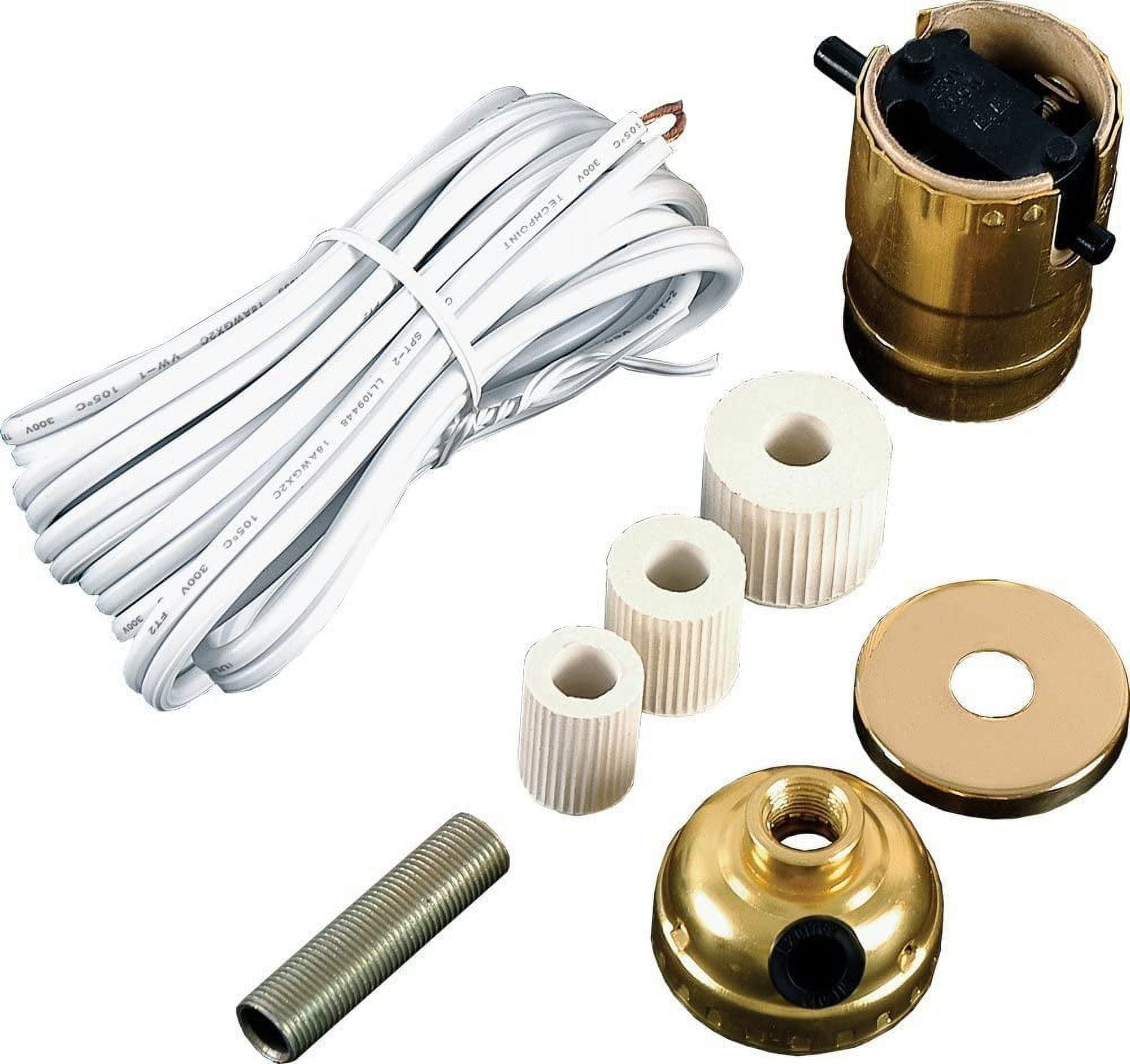 Creative Hobbies® Make A Lamp Wiring Kit for Wine, Oil, Liquor Bottle ...