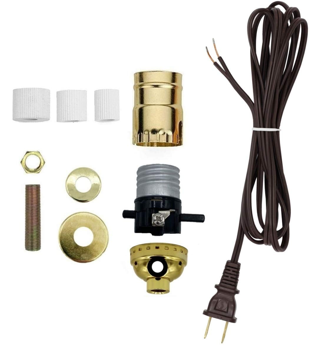 Creative Hobbies® Make A Lamp Wiring Kit for Wine, Oil, Liquor Bottle ...