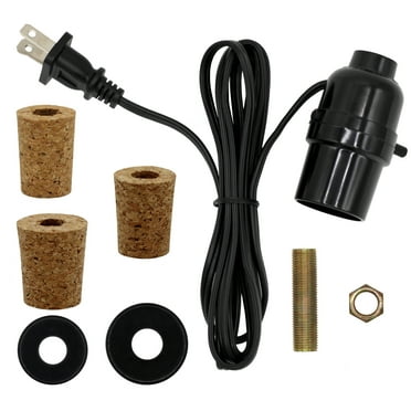 Creative Hobbies Make-A-Lamp Kit #ML3-12S Complete Lamp Parts Kit with ...