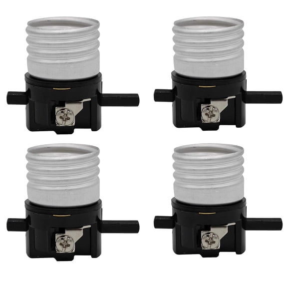 Creative Hobbies Push Thru Socket Interior - On/Off Lamp Socket, Medium ...