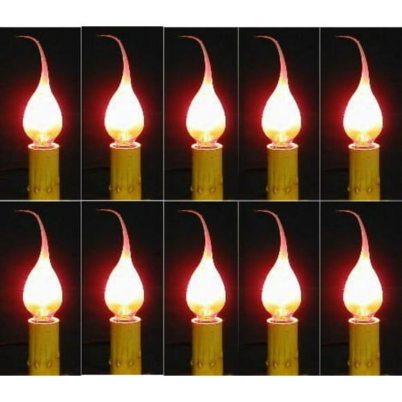 Silicone Dipped Candle Light Bulbs