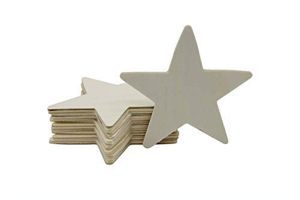 Creative Hobbies Unfinished Wood Cutouts, Ready to Paint or Decorate, 3 ...