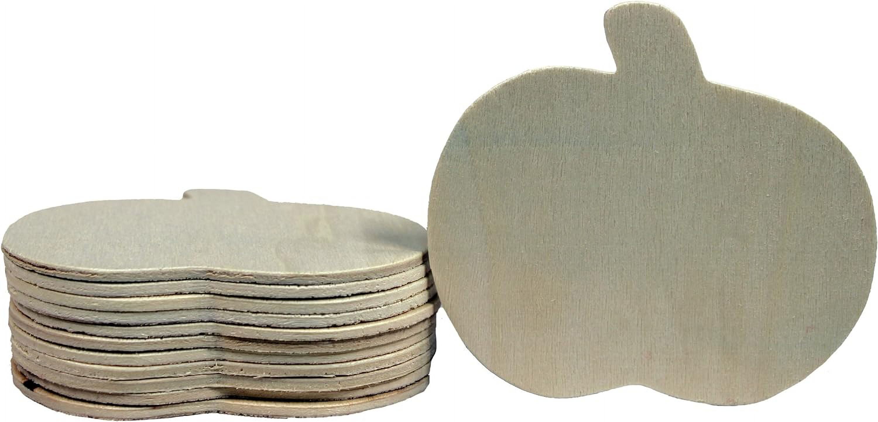 Creative Hobbies Unfinished Wood Pumpkin Cutouts, 3.5 Inch, 12 Pack ...