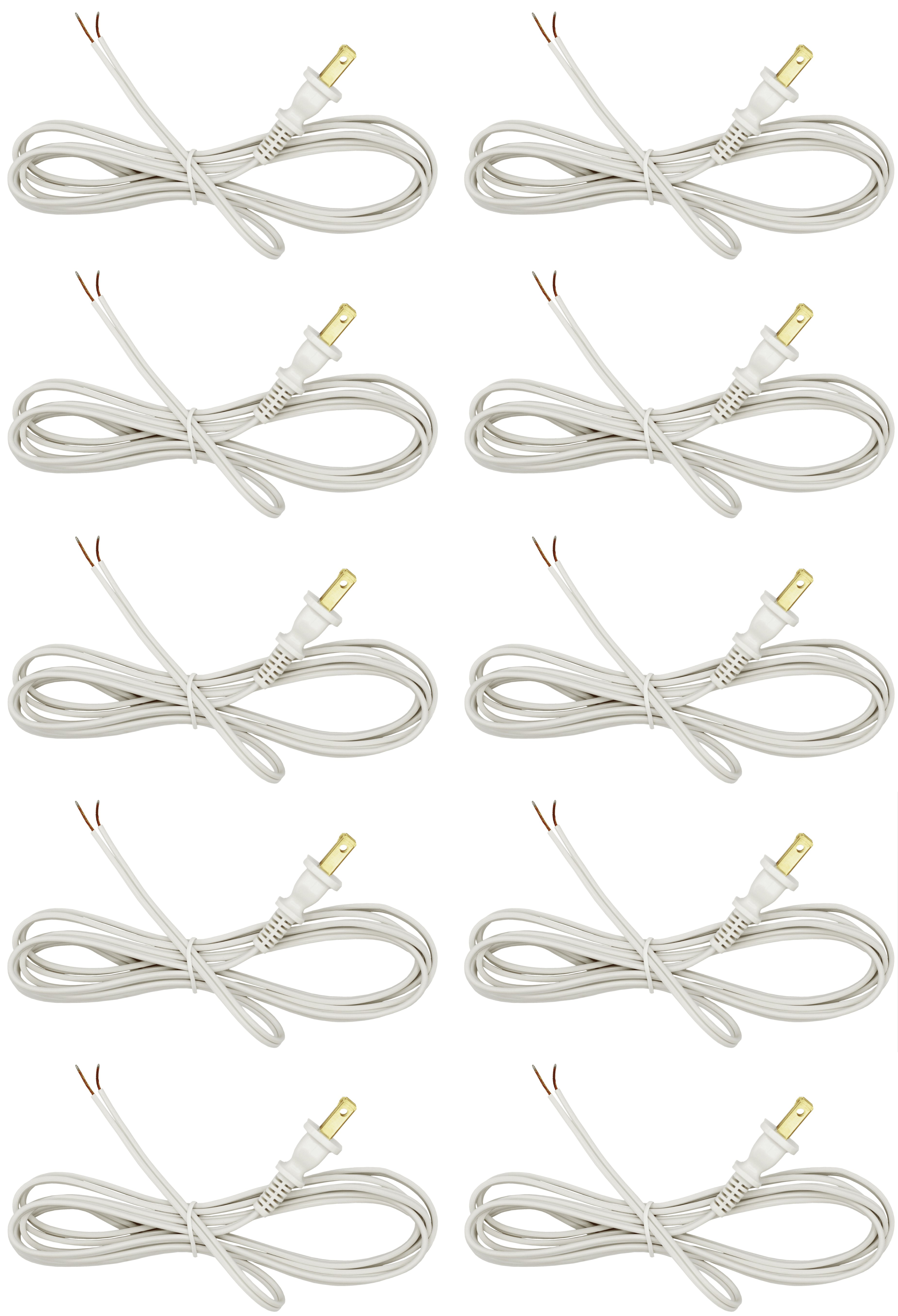 Creative Hobbies White Lamp Cord, 12 Foot Long, Replacement Lamp Cord ...