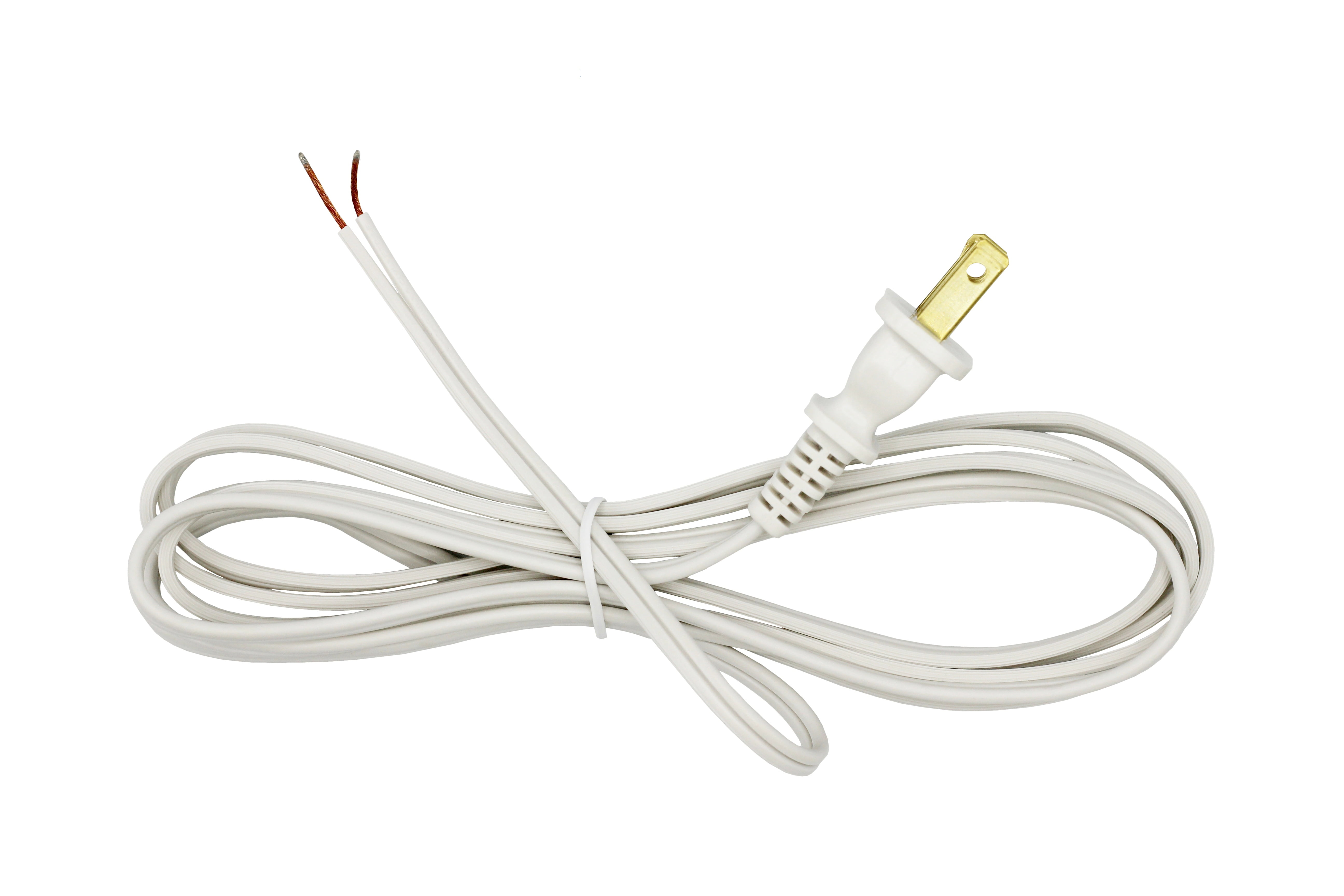 Creative Hobbies White Lamp Cord, 8 Foot Long, Replacement Lamp Cord ...