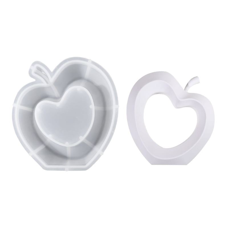 Creative Hollow Apples Ornament Epoxy Resin Mould Silicone Mold for DIY ...