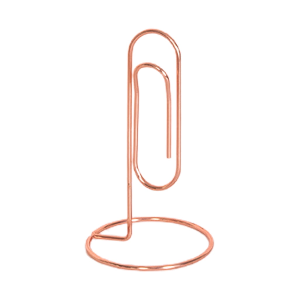 Creative Hollow Clip with Metal Base Name Place Card Holder Memo Clip ...