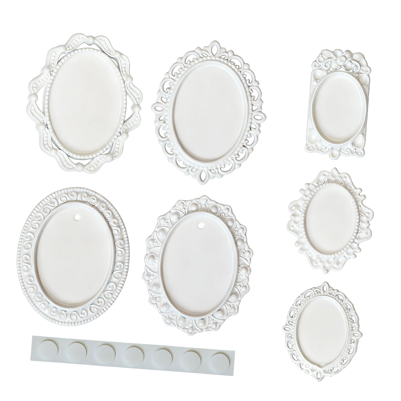 Creative Hollow Frame 7PCS Decorative Accessories For 1/12 Doll House ...