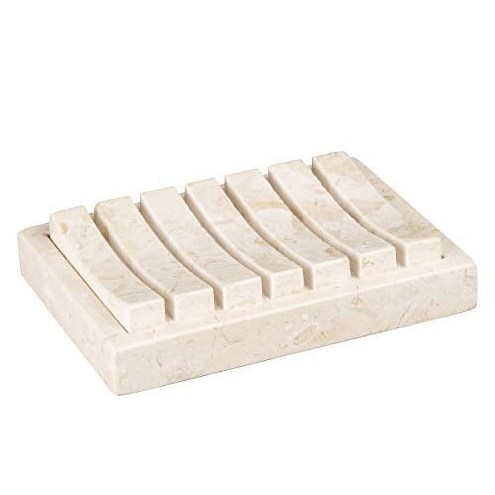 Creative Home SPA Collection Natural Champagne Marble Soap Dish and ...