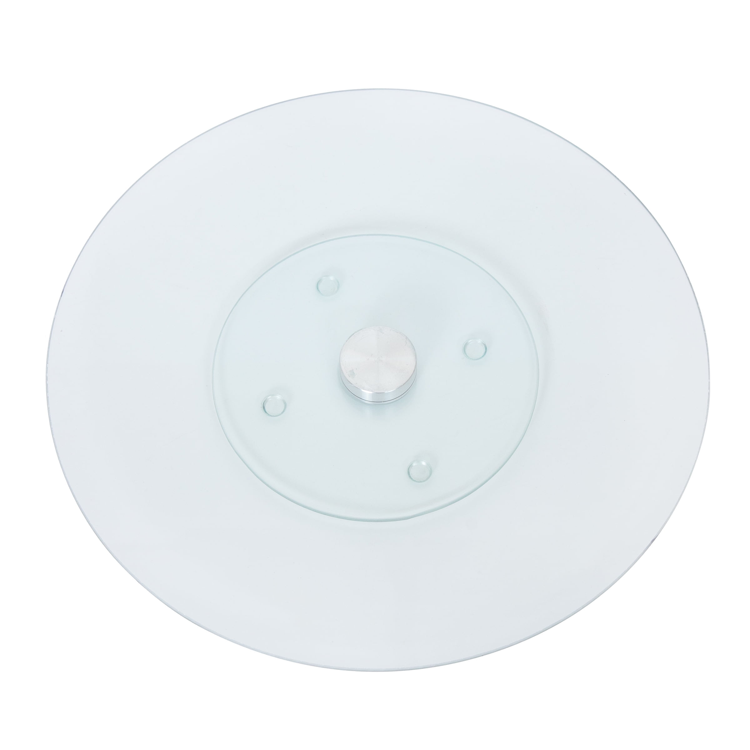 Creative Home Tempered Glass Lazy Susan Turntable Rotating Serving ...