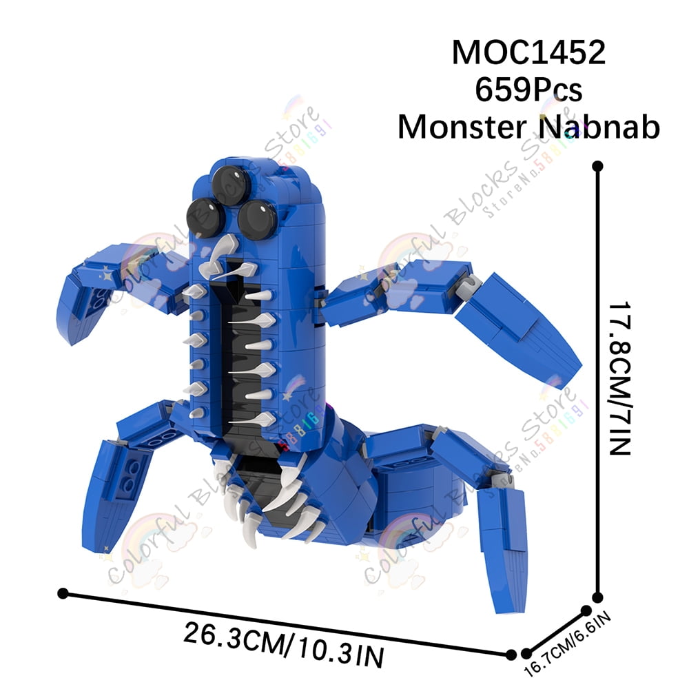 Creative Horror Game Garden Of Banban Characters Building Blocks DIY ...