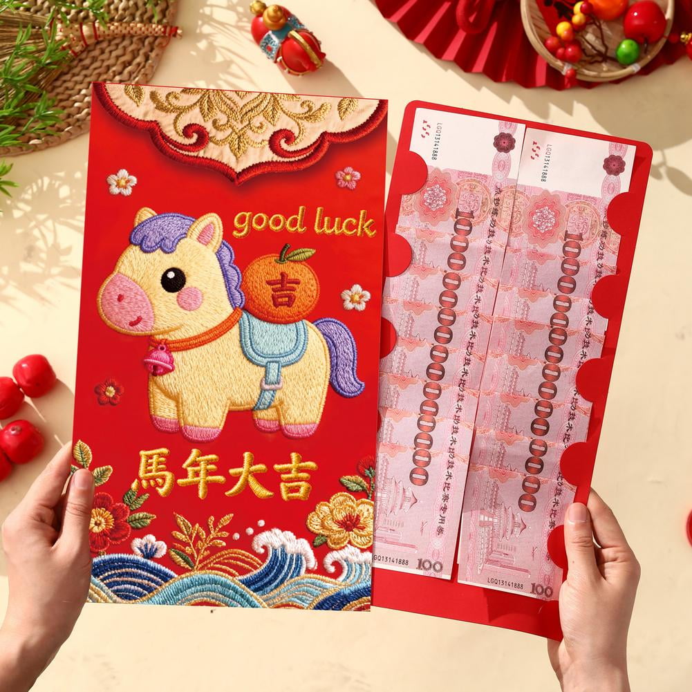 Creative Huge red envelope for the Year of the Horse 2026 New Year ...