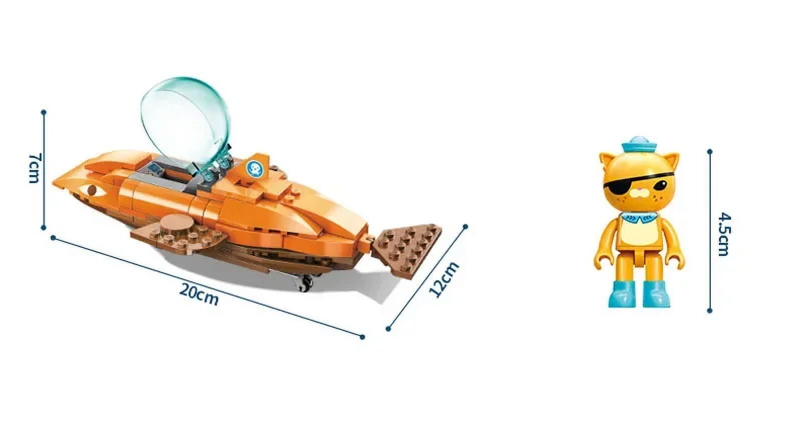 Creative Ideas Octonauts Octopus Building Block Octopod Gup Submarine ...