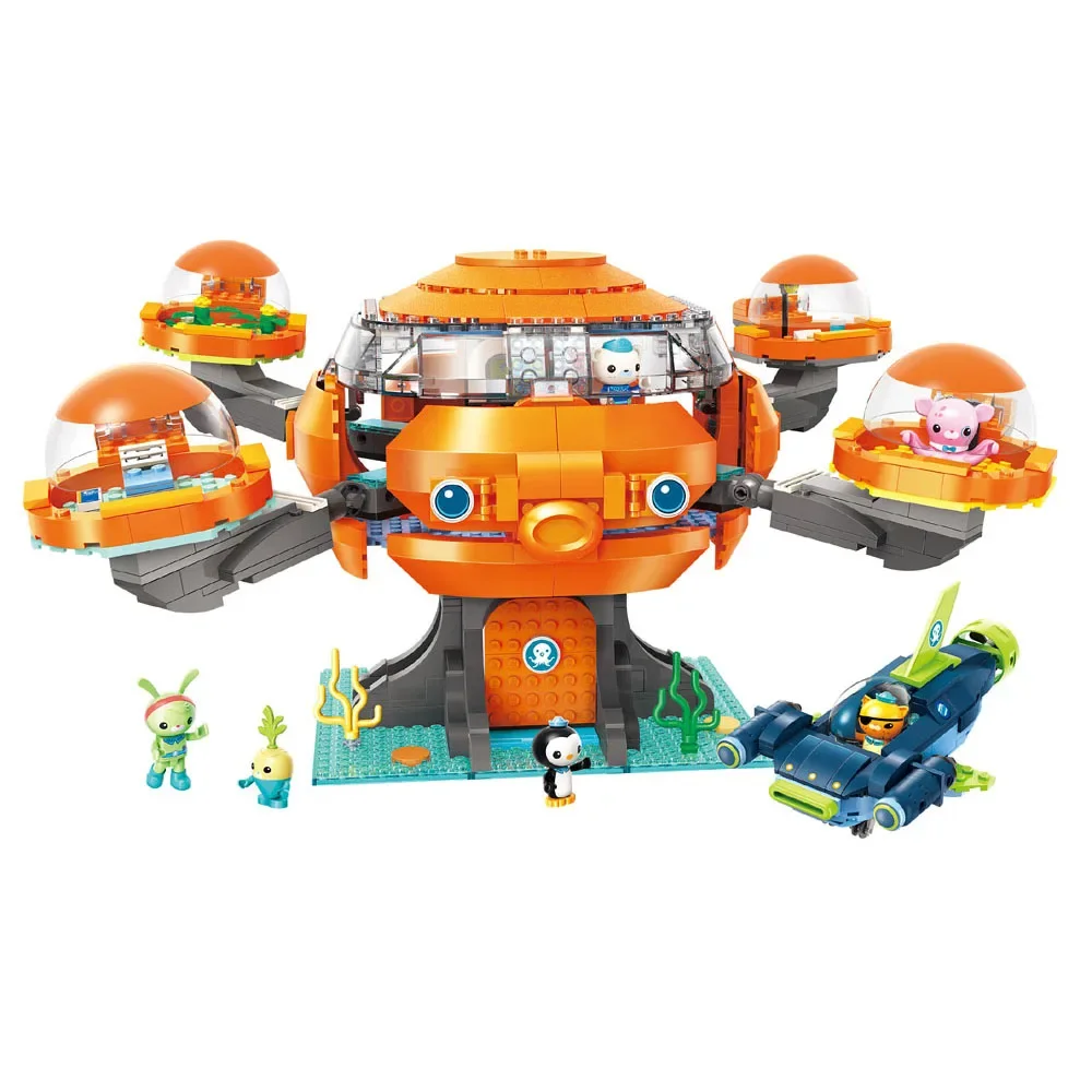Creative Ideas Octonauts Octopus Building Block Octopod Gup Submarine ...