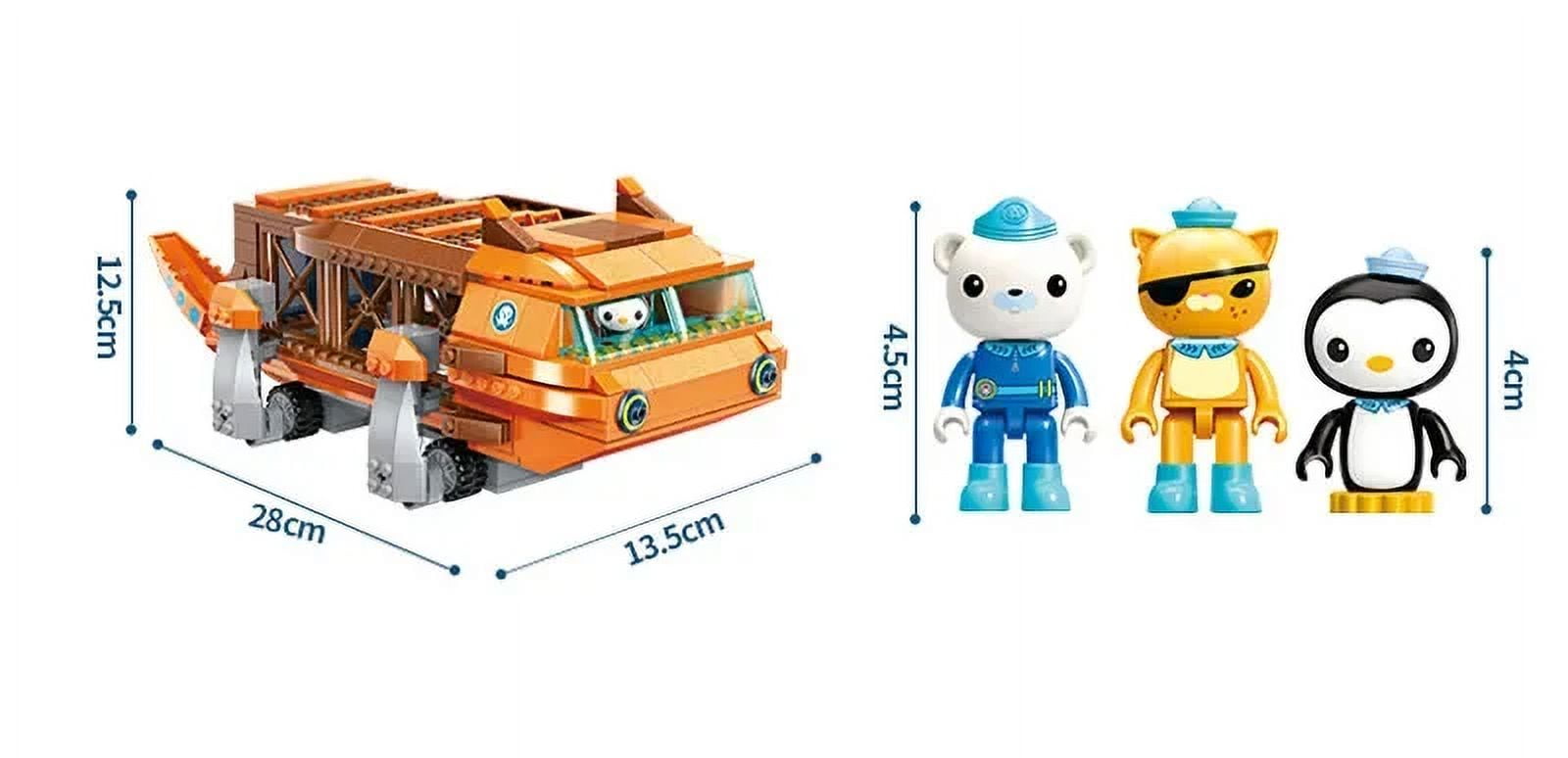 Creative Ideas Octonauts Octopus Building Block Octopod Gup Submarine ...