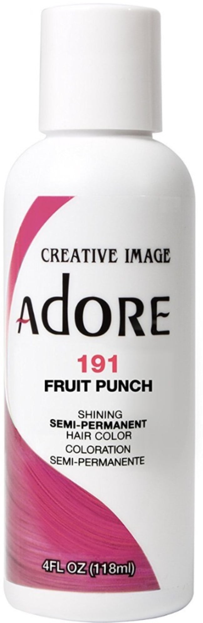 Creative Images Adore Semi-Permanent Haircolor [191], Fruit Punch 4 oz ...