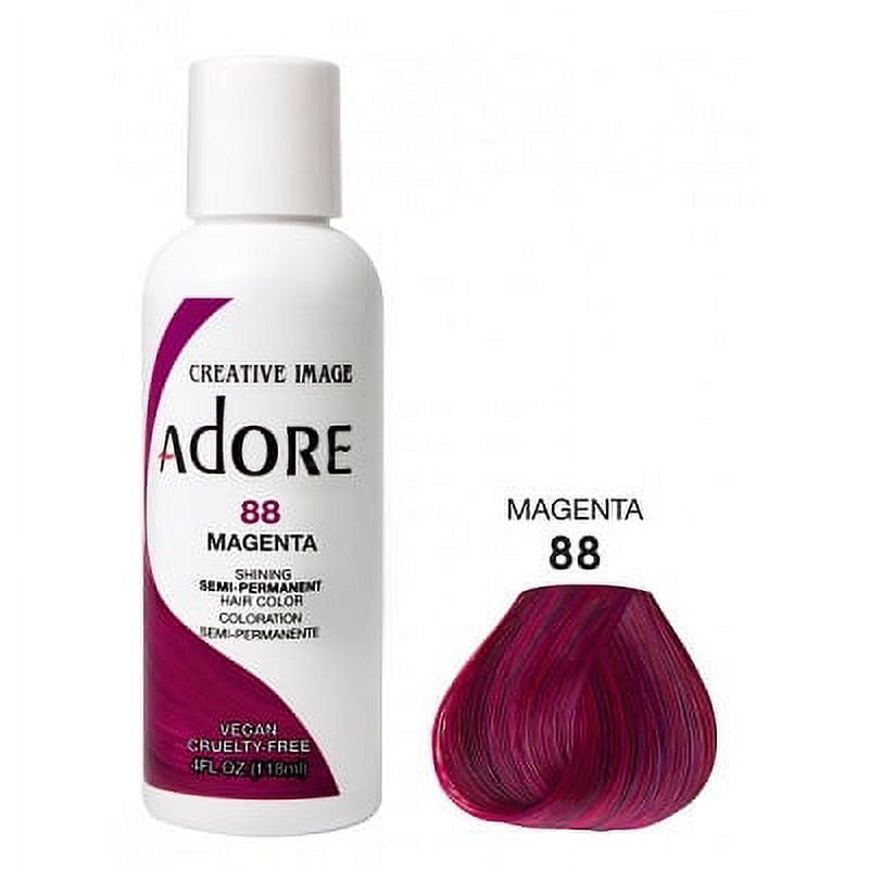 ADORE, Semi-Permanent Hair Color, #88 MAGENTA, Ammonia-Free - Walmart.com